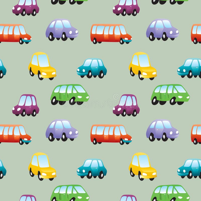 Cars Mini Print Pattern Stock Illustrations – 22 Cars Mini Print ...