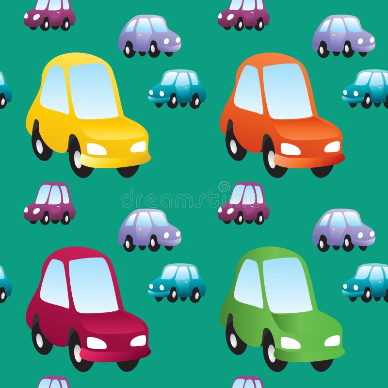 Cars Mini Print Pattern Stock Illustrations – 22 Cars Mini Print ...