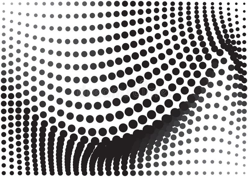 3D Dots Wall Layout stock vector. Illustration of movement - 6867558