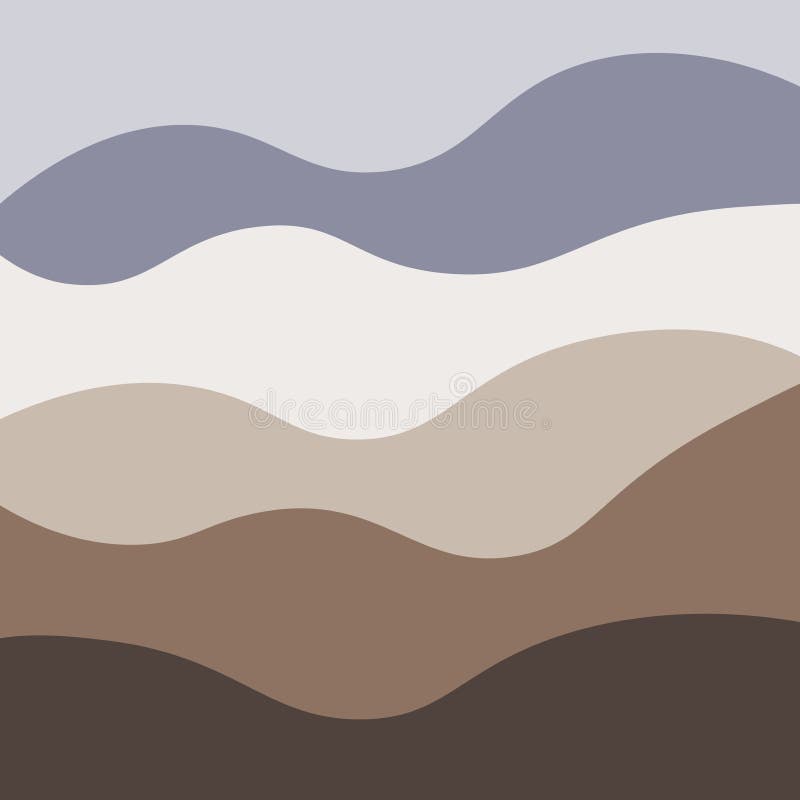 Abstract Wave Background Layout Colorful Vector Illustration Stock ...