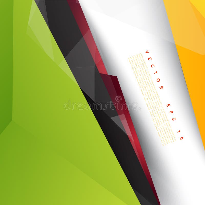 Vector Background Abstract Polygon Triangles Stock Vector ...