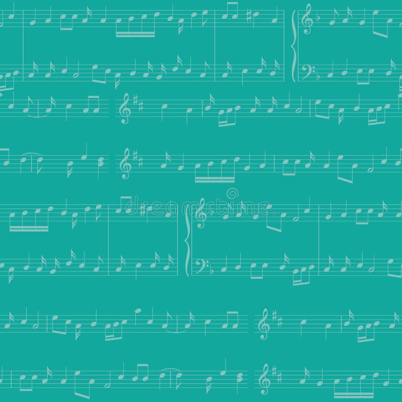 Background Green Music Notes Stock Illustrations – 1,931 Background ...