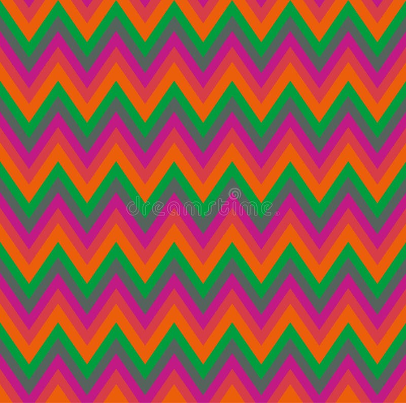 Vector Background Bright and Colorful Made of Zig Zag Stripes Stock ...