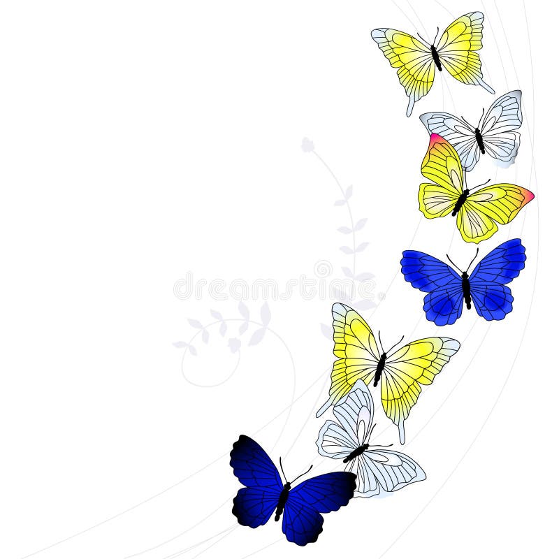 Butterflies 2d Stock Illustrations – 144 Butterflies 2d Stock ...