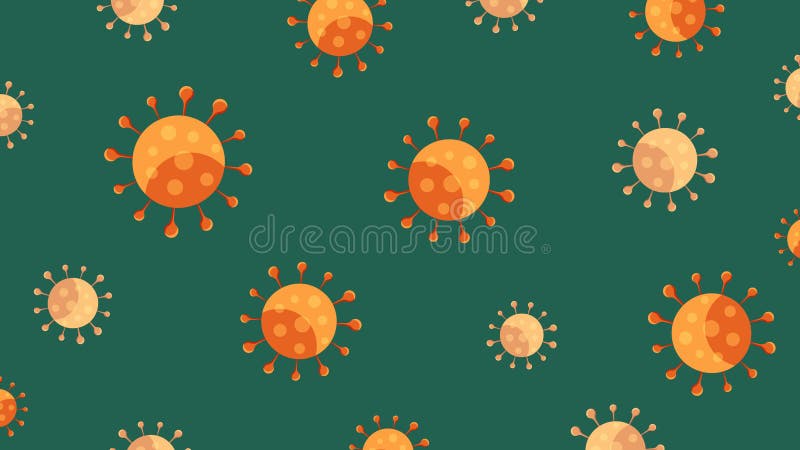 Vector Background Coronavirus Pattern Virus Concept Backdrop Stock ...