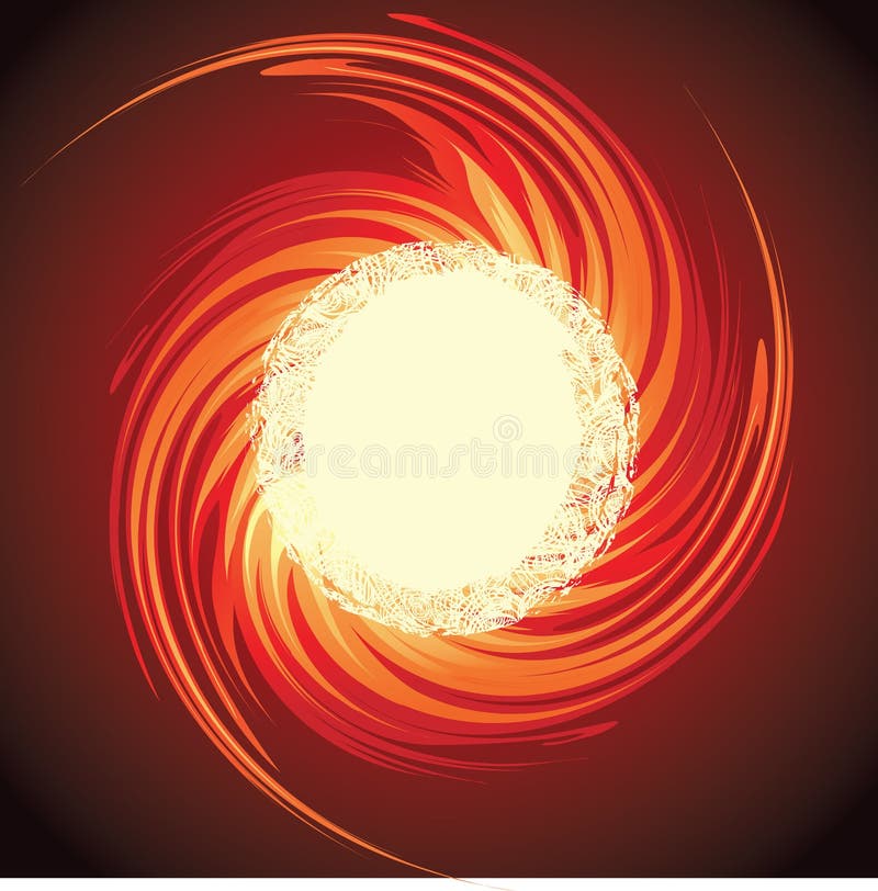 Set of Hot Fire Design Elements Stock Vector - Illustration of ...