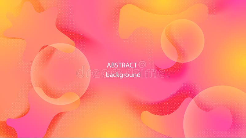 Vector Background in the Form of Abstract Shapes. EPS 10. Stock Vector ...