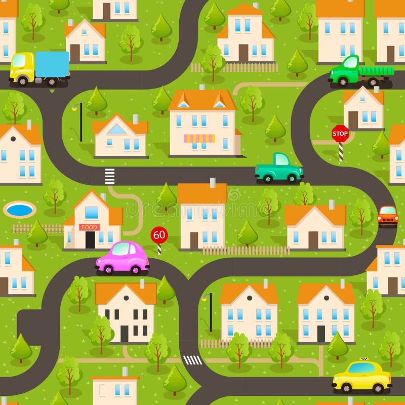 Maze Town Stock Illustrations – 254 Maze Town Stock Illustrations ...