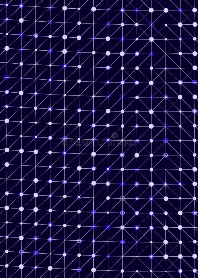 Abstract Low Polygon Mesh Generative Art Background Illustration Stock ...