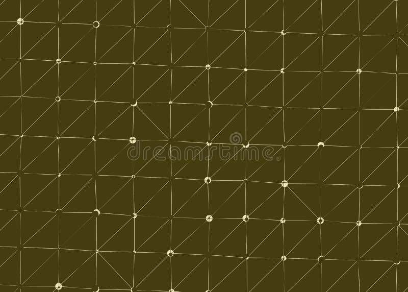 Abstract Low Polygon Mesh Generative Art Background Illustration Stock Vector - Illustration of ...