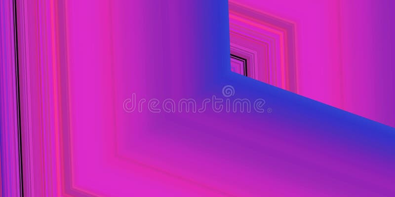 Vector Background with Gradient Color Warped Lines. Dynamic ...