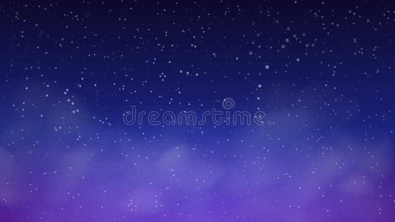 Vector Background of an Infinite Space with Stars, Galaxies, Nebulae ...