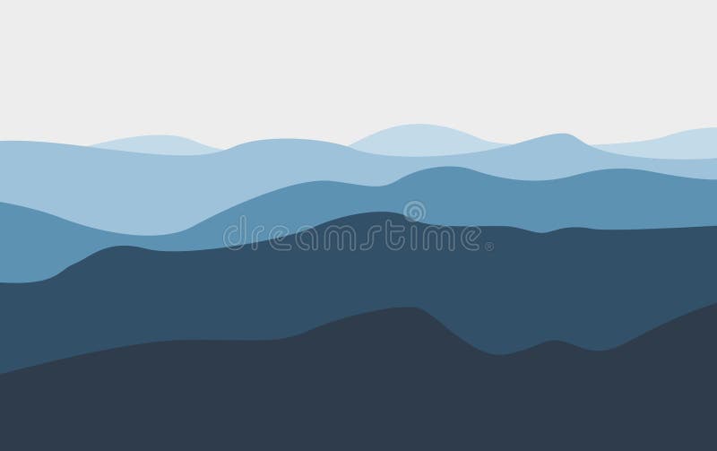 Blue Ridge Mountains Vector Stock Illustrations – 2,286 Blue Ridge ...