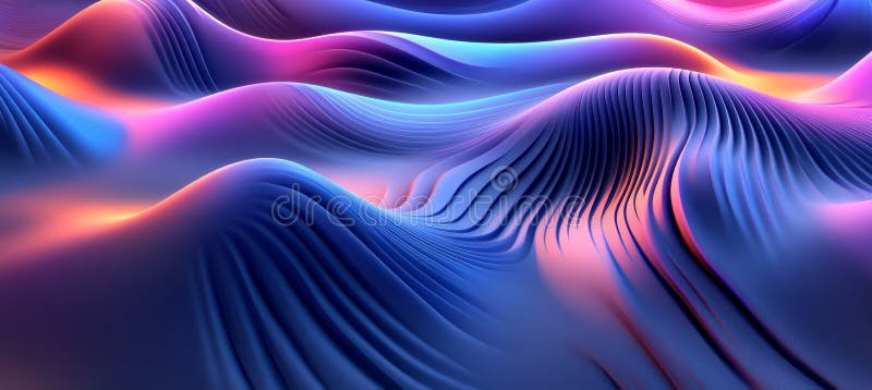 Vector Background, Layered Sweeping Lines in Gradient Transition from ...