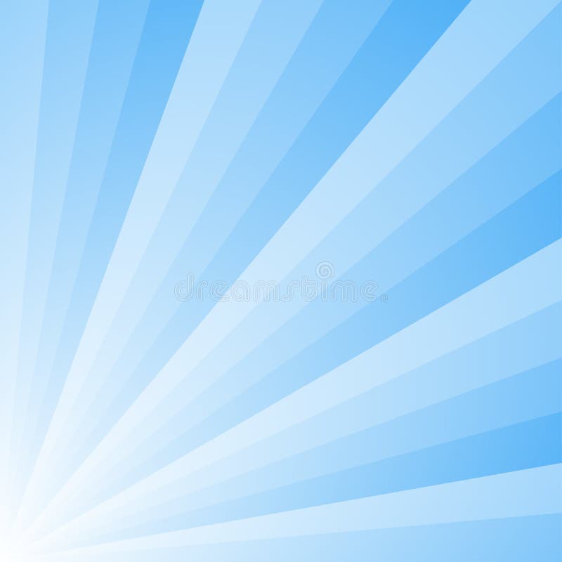 Vector Background with Light Blue Rays Stock Vector - Illustration of ...