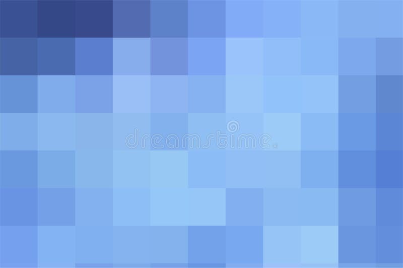 Vector Background of Light Blue Squares. Geometric Texture from Blue ...