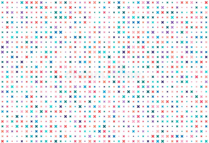 Vector Background of Many Colored Element of Random Size and Random ...