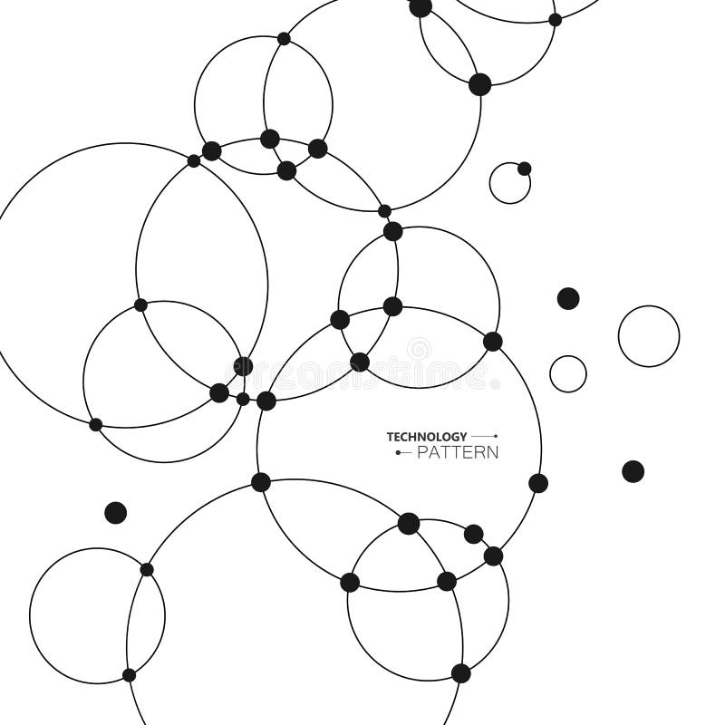 Vector Connect Lines And Dots. Cover Template For Sciense And ... Vector Connect Lines And Dots. Cover Template For Sciense And ...