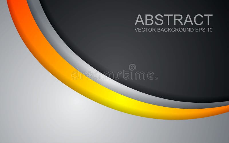 Vector Background of Overlapping Curves with Space for Text Design ...