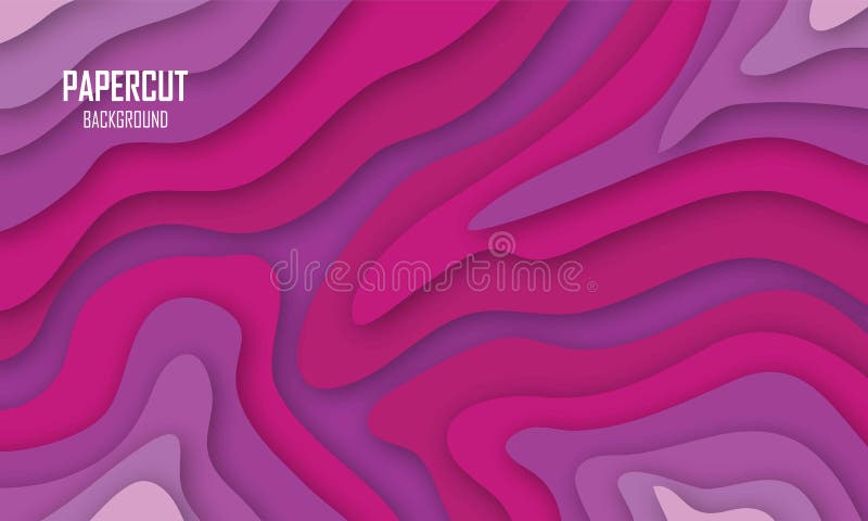 Vector Background Color Paper Cut Stock Vector - Illustration of ...
