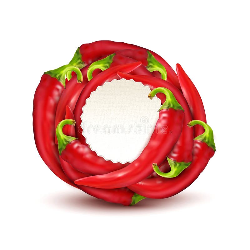 Chile Pepper Round Stock Illustrations – 109 Chile Pepper Round Stock ...