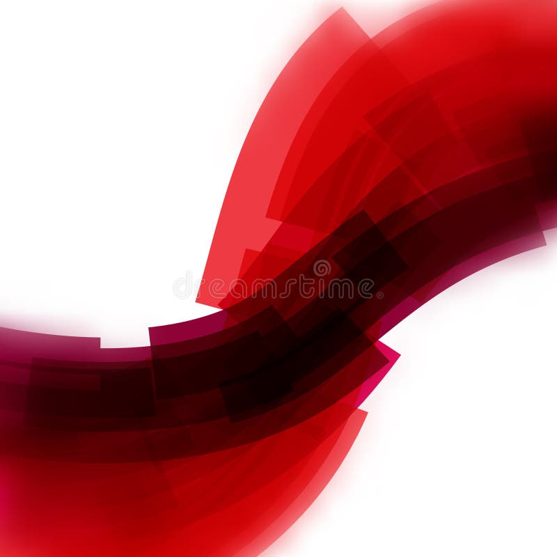 Vector Background with Red Lines and Blurred Edge Stock Vector ...
