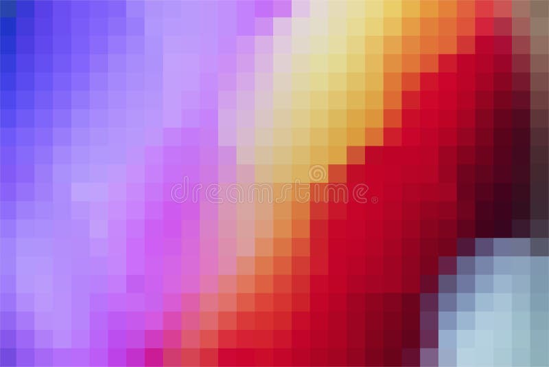 Vector Background from Red and Purple and Yellow Colors Squares ...