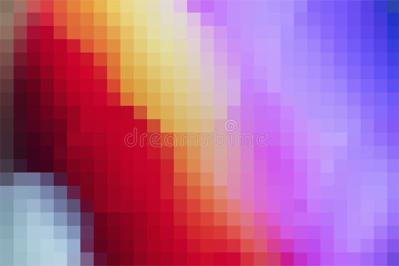 Vector Background from Red and Purple and Yellow Colors Squares ...
