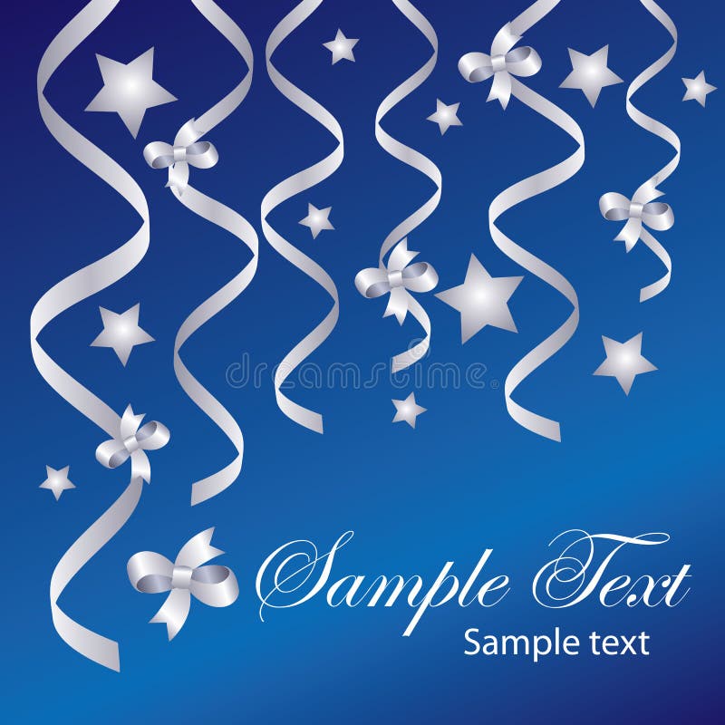 Vector Background with Ribbons Stock Vector - Illustration of ...