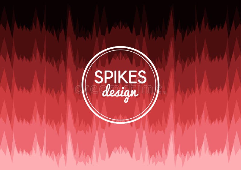 Sharp Spikes stock illustration. Illustration of computer - 4005569