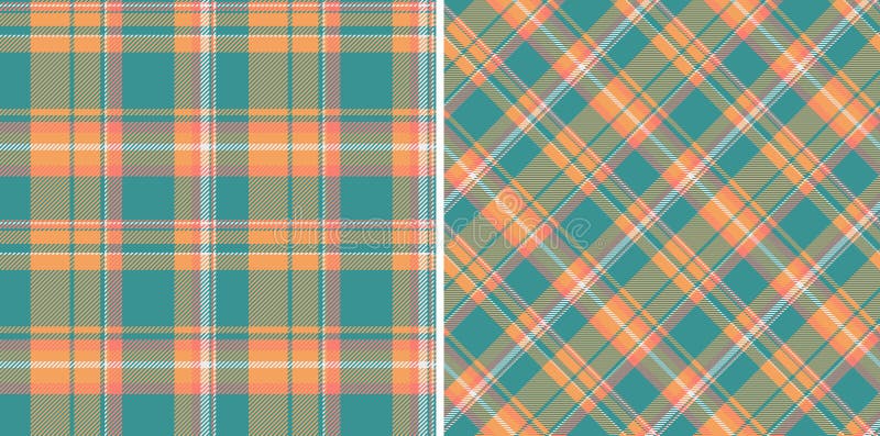 Vector Background Texture of Plaid Pattern Seamless with a Fabric ...