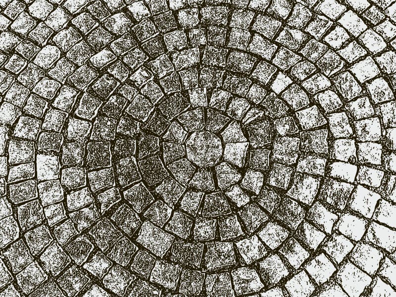 Vector Background of a Texture of Street Pavement Stock Vector ...