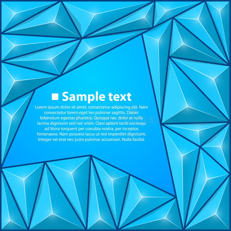 Diamond Blue Golden Font Alphabet, Number Sign. Vector Stock Vector ...