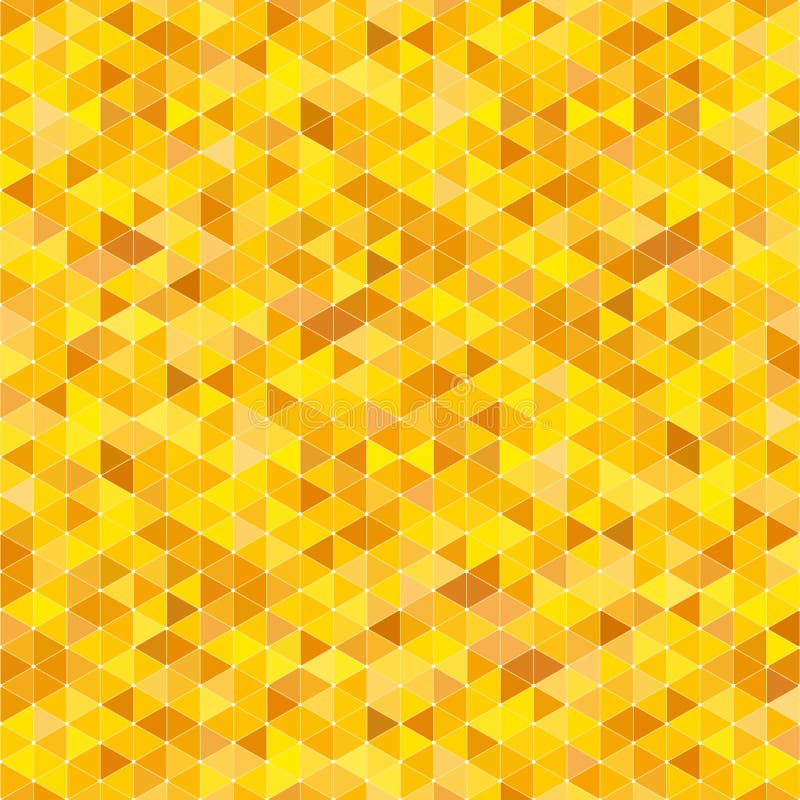 Vector Background with Yellow Triangles Stock Vector - Illustration of ...