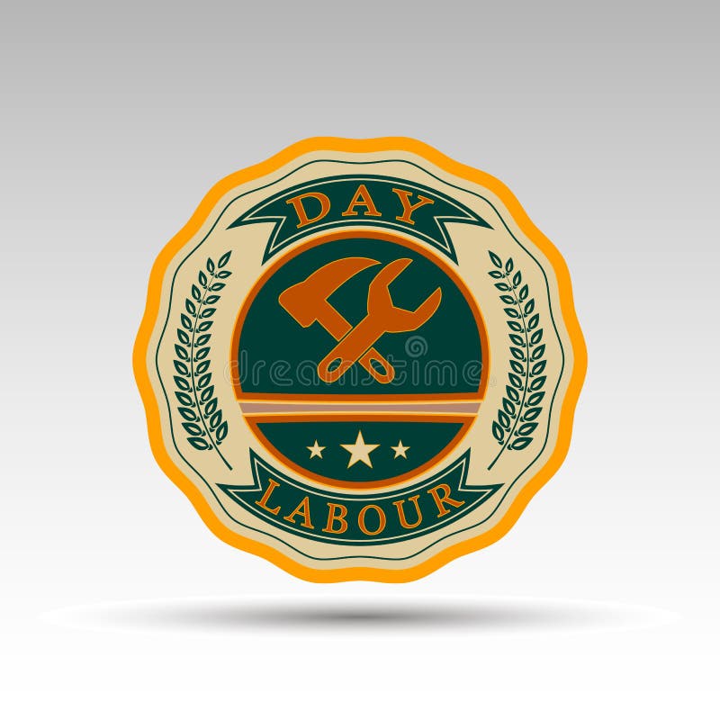 Labour Badge Stock Illustrations – 4,626 Labour Badge Stock ...