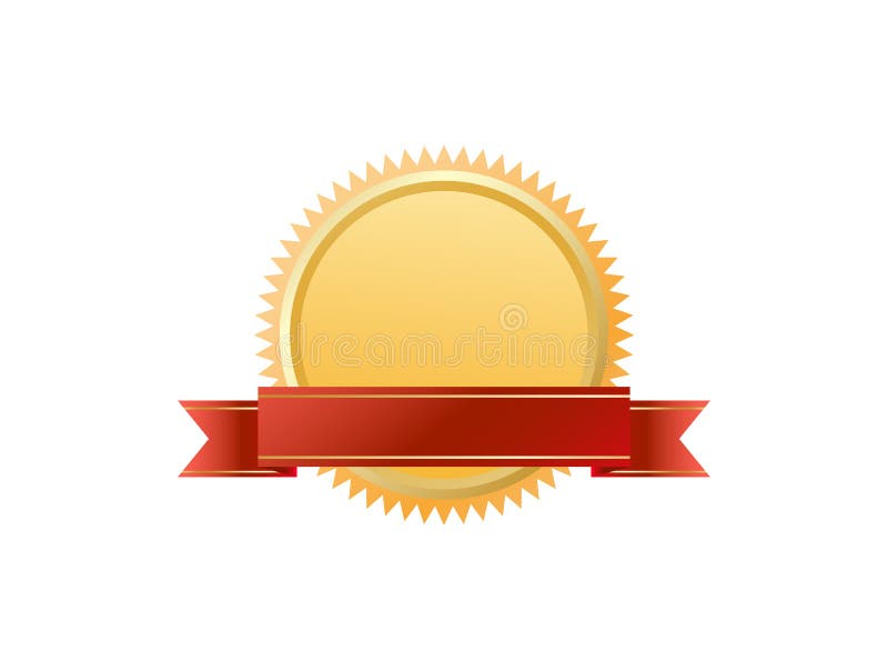 Vector Badge Ribbons and Labels Design Elements Stock Illustration ...