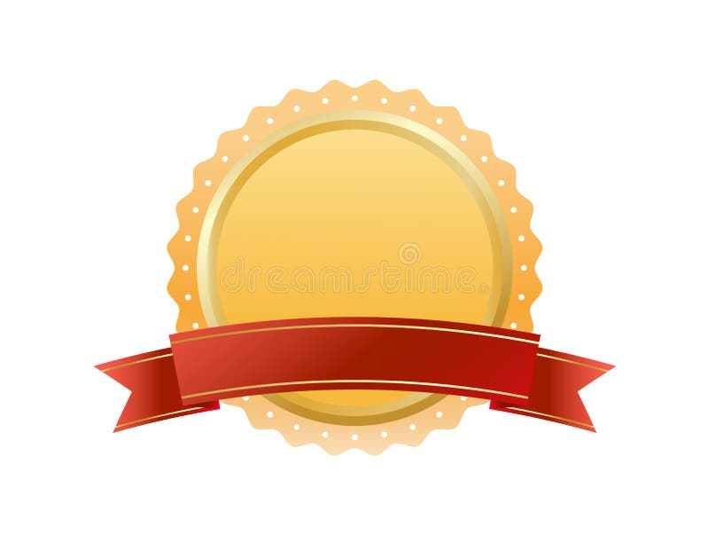 Vector Badge Ribbons and Labels Design Elements Stock Illustration ...