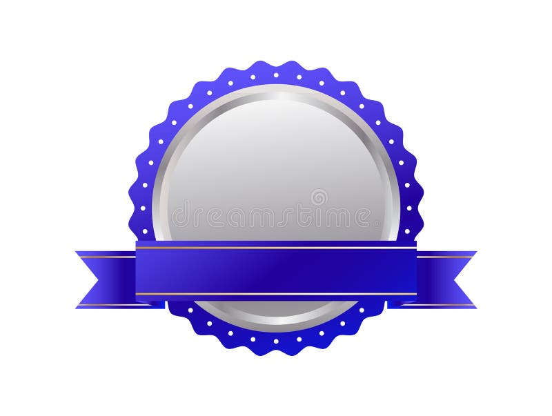 Vector Badge Ribbons and Labels Design Elements Stock Illustration ...