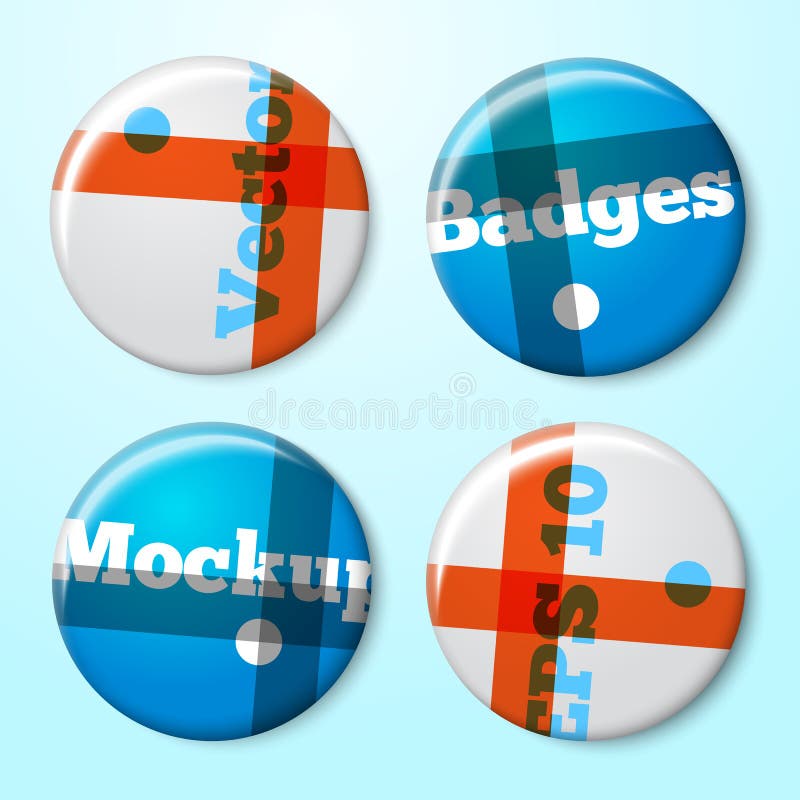 Vector Badge Template for Your Design and Branding Stock Vector ...