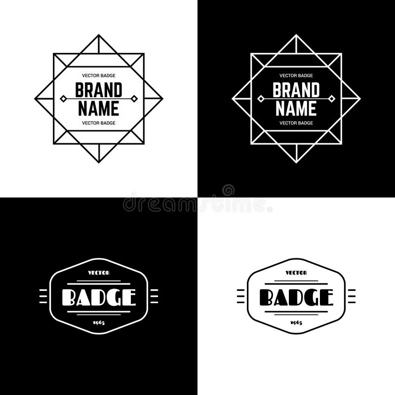 Vector badges stock vector. Illustration of icon, ribbon - 68680169