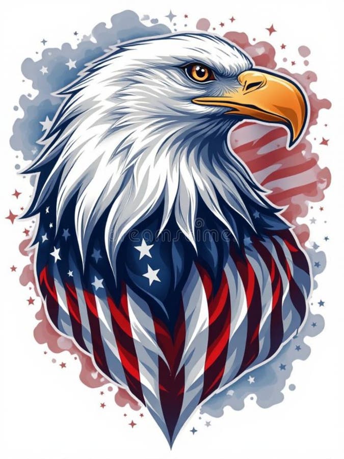 Cartoon American Bald Eagle Vector Illustration Background Stock Illustrations – 1,252 Cartoon ...