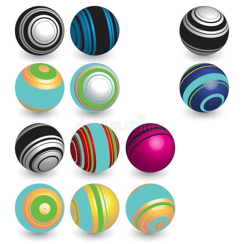 Vector balls stock illustration. Illustration of december - 12084099