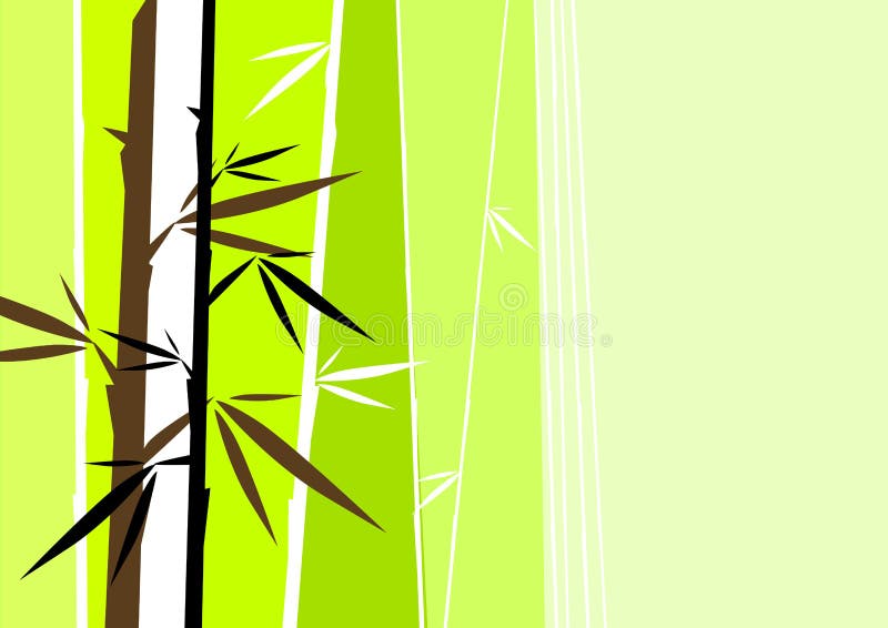 Vector bamboo stock illustration. Illustration of backdrop - 4824930