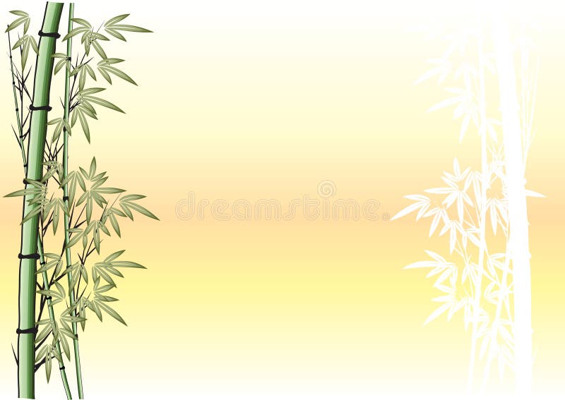 Vector Drawing Bamboo with Circle Border Stock Vector - Illustration of ... Vector Drawing Bamboo with Circle Border Stock Vector - Illustration of ...