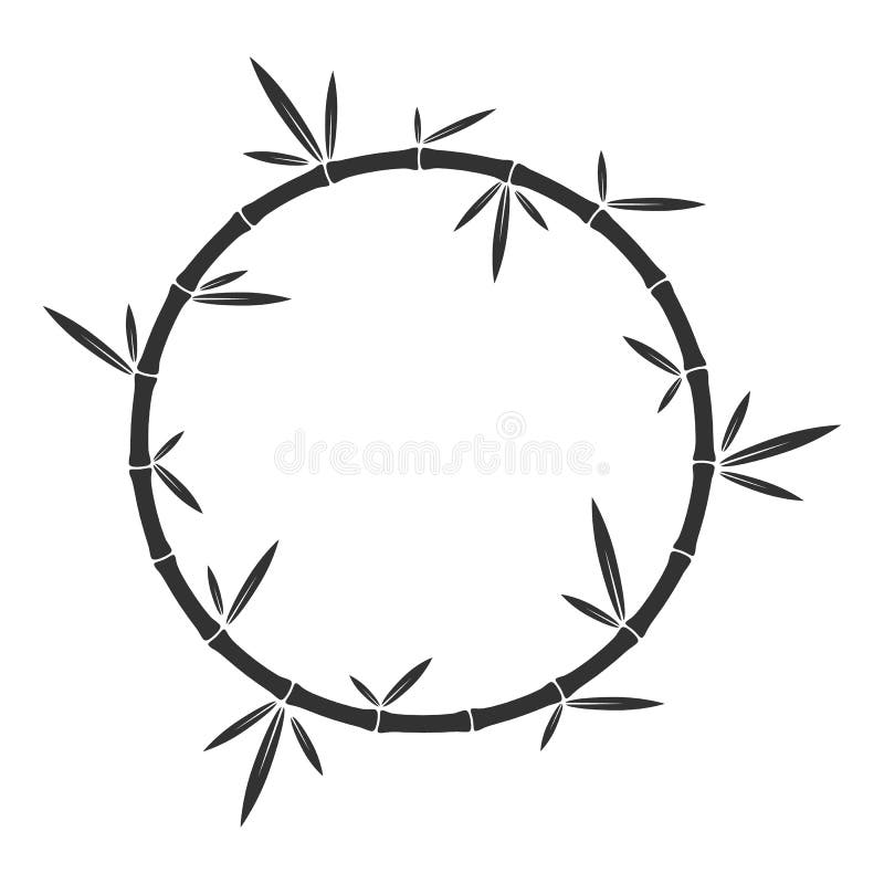 Round Bamboo Frame Stock Illustrations – 339 Round Bamboo Frame Stock ...