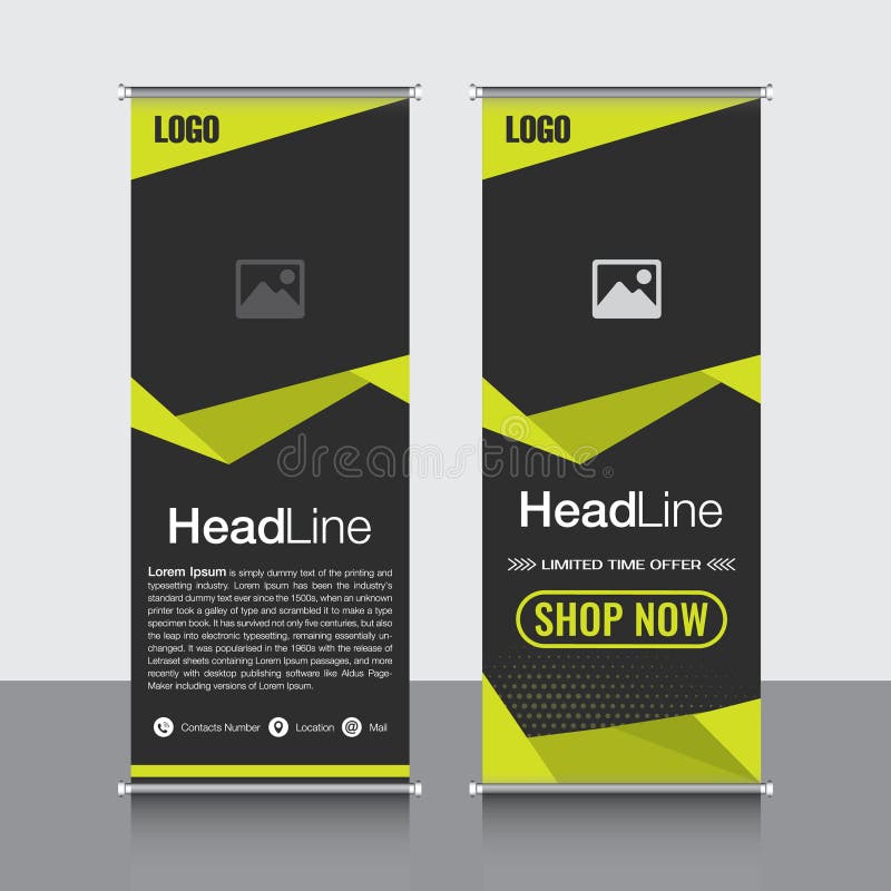 Vector X Banner, Business Banner, and Standee Banner Modern Template ...