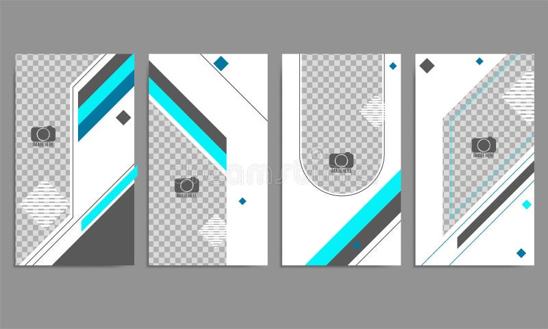 Vector Banner with Color Geometric Illustration Stock Vector ...