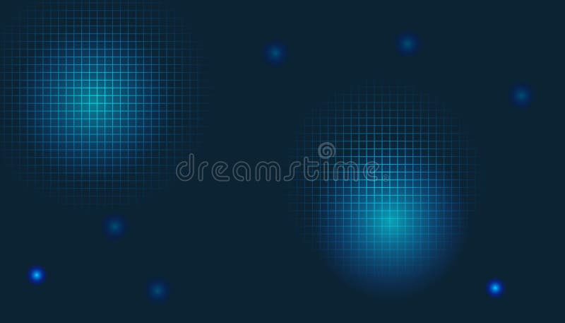 Vector Banner Design, Illustration Technology with Geometric Pattern ...