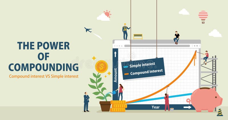 Vector Banner Illustration with the Motif of the Effect of Compound ...