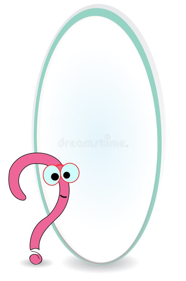 Vector Banner with Question Mark. Frame for Text. Cartoon Frame for ...